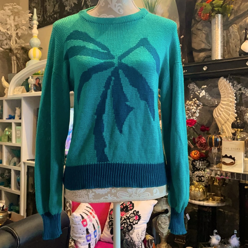 Vintage Palm Tree Knitted Palm Tree - Gem